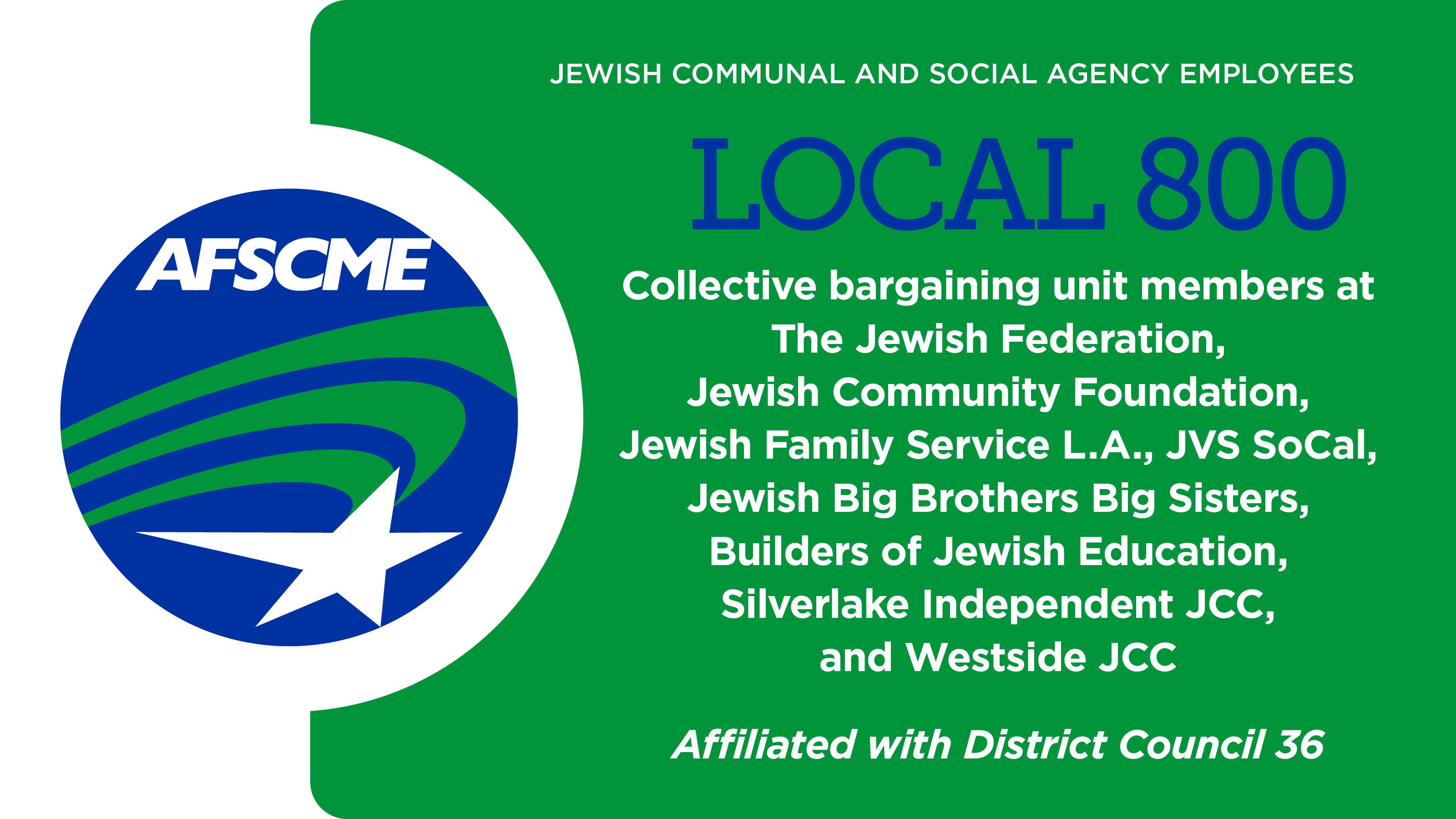 About Local 800 | AFSCME Local 800: Community and Social Agency Employees